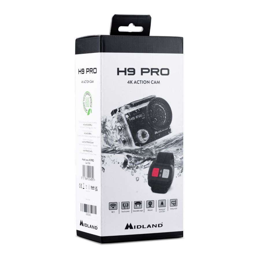 Midland H9 Pro Action Cam : acheter en ligne - Midland