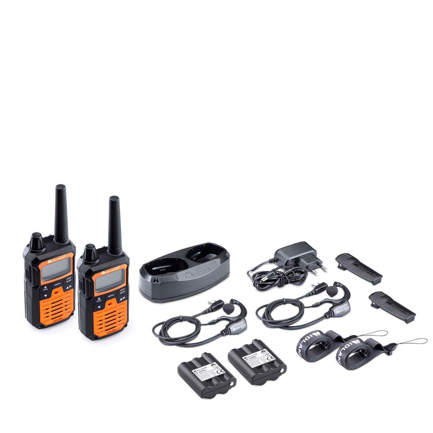 Midland XT70 PRO Hobby & Work Twin Walkie Talkie: acheter en ligne ...